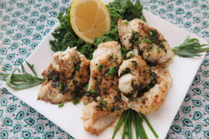 Pan Seared Hake with Herb Butter | Toski Sands Market